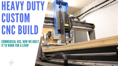 Heavy Duty Cnc Router Build How We Built It For Commercial Duty Youtube