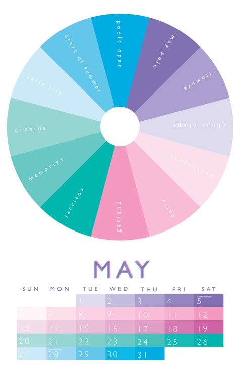 May Graphic Design Color Harmony Month Colors Color Wheel May Graphic Design Color Harmony Month Colors Color Wheel