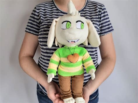 Custom Asriel Plush Annushkatoys Custom Plush