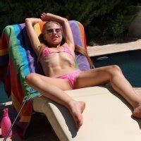 Slim Naked Girl Practicing With Her Baton SkinnyHQ