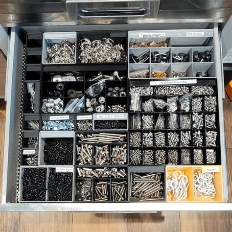 4 Drawers Done Lots Of Custom Binstrays Rgridfinity