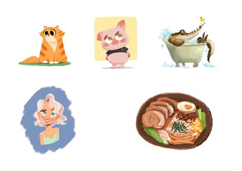 练习风格插画设计作品 设计人才灵活用工 设计dna