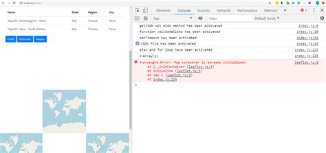 Ajax How To Add A Leaflet Map With Specific Coordinates Through An