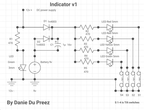 Dual Power Supply Led Indicator Circuit Electronics Forum Circuits