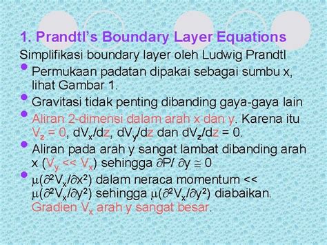 BOUNDARY LAYER LAPISAN BATAS Subchapters L 11 1