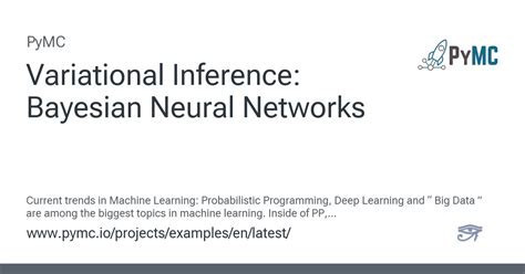 Variational Inference Bayesian Neural Networks Pymc Example Gallery