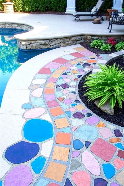 24 Concrete Paver Ideas For Poolside Landscaping And Durability