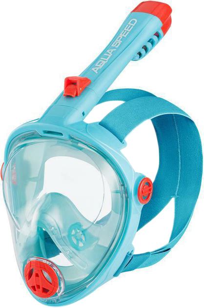 Полнолицевая маска Aqua Speed Spectra 2.0 7083 детская L Бирюзово ...