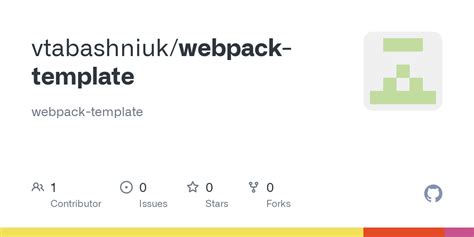github vtabashniuk webpack template webpack template
