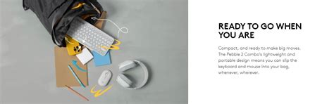 Logitech Pebble Combo White Incredible