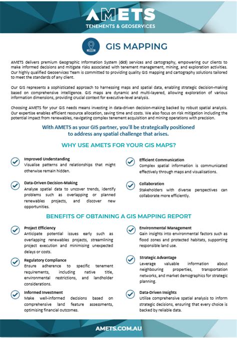Amets Gis Mapping Services Unlocking Strategic Insights Amets