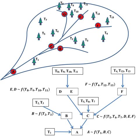 Conceptual Sketch Of The Network Bayesian Model Six Streamflow Gauges Download Scientific