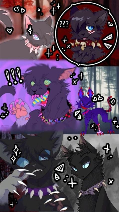 Обои Коты Воители Кот воитель Кошки воины Иллюстрации кошек