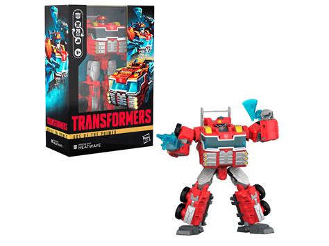Transformers Age Of The Primes Voyager Class Rescue Bot Heatwave 17 5 Cm