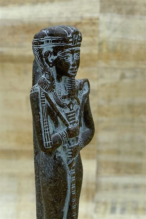 Ancient Egyptian Moon God Khonsu Statue 3 Color Granite Stone Etsy
