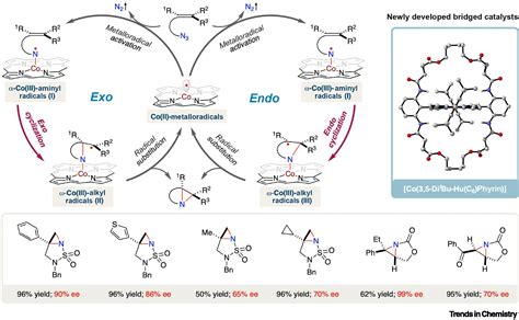 Asymmetric Radical Aziridination Of Alkenes Trends In Chemistry