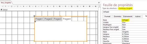 Ouvrir Un Formulaire Onglet Sur Le 2e Onglet Ihm