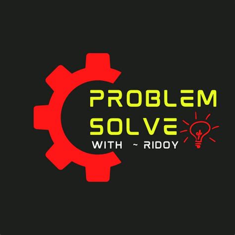 Problem Solve With Ridoy Youtube