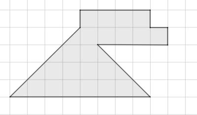 Finding The Area Of A Composite Figure On A Grid Practice Geometry Practice Problems Study