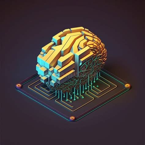 Isometric Illumination Of Robotic Human Brain With Detailed Circuits