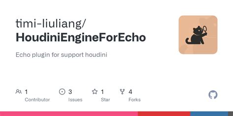 GitHub Timi Liuliang HoudiniEngineForEcho Echo Plugin For Support