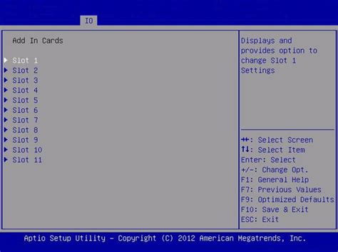 Configure Option Rom And Io Space Allocation Oracle® X5 Series