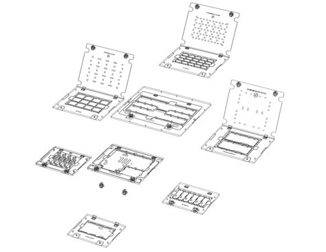 Standard Aluminium Pcb Router Fixture