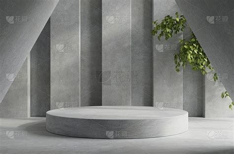 模拟混凝土平台的产品介绍与水泥背景。