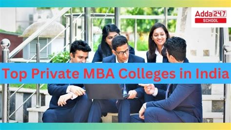 Top Private Mba Colleges In India 2024 Ranking Fees Courses
