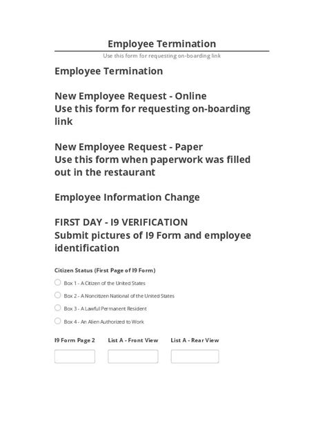 Automate Employee Termination Airslate