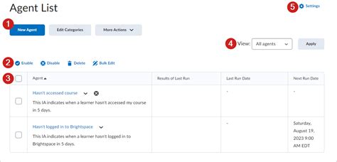 about intelligent agents brightspace
