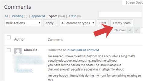 How To Quickly Batch Delete Spam Comments In WordPress How To Apply Website Design Wordpress