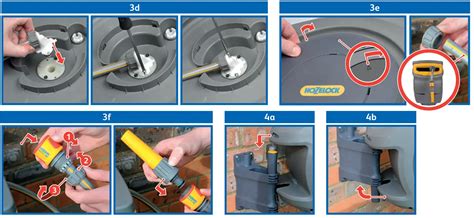 Hozelock 2401 Autoreel Wall Mounted Hose Reel Instructions