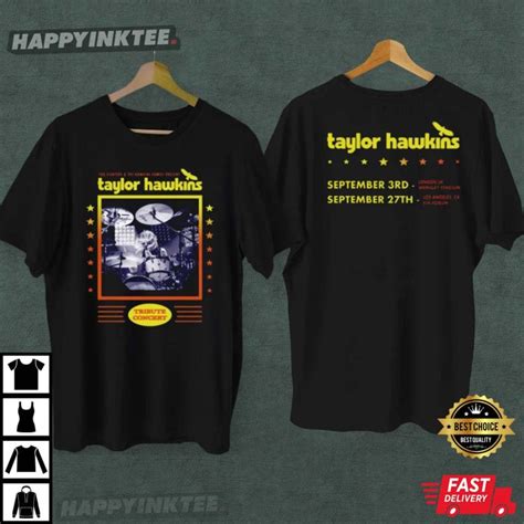 Taylor Hawkins Tribute Concert T For Fan T Shirt