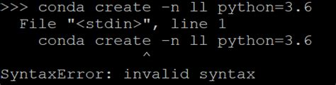 Error Creating Anaconda Python Environment Stack Overflow