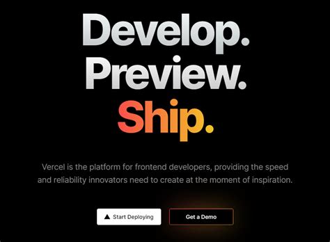 Vercel The Versatile Platform For Modern Web Development
