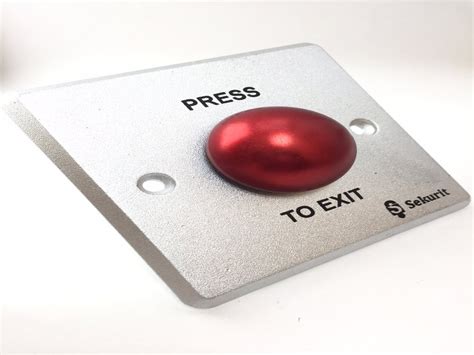 Sekurit Momentary Push Type Exit Button With Tamper SEK 300 Tamper DPDT At Rs 885 Piece In Gurgaon