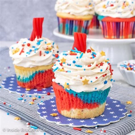 4th Of July Firecracker Cupcakes Inside Brucrew Life