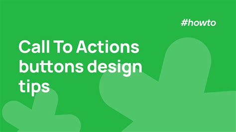 Сall To Action Buttons Design Tips Youtube