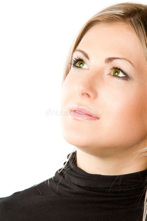Blond Woman With A Beautiful Blonde Hair Stock Image Image Of Lady