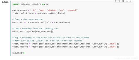 类别特征的各种处理总结beta Target Encoding Csdn博客