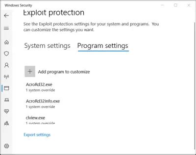 Add Or Exclude An App In Exploit Protection Of Windows 11 10