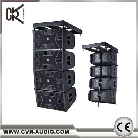 latest passsive line array cvr pro bi amps line array system line array and column speaker