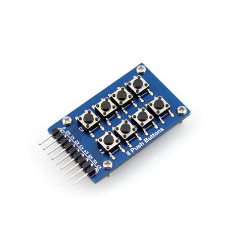 8 Push Buttons Module — Little Bird