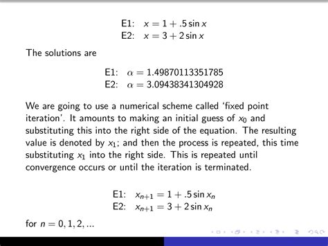 SOLUTION Fixed Point Iteration Studypool