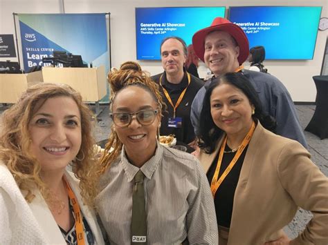Had A Great Experience At The Aws Generative Ai Showcase Last Night With Lorena Aguilar Pmp