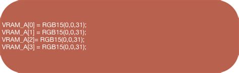 nintendo ds frame buffer tutorial