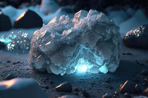 Premium Photo Seamless Repeatable Ice Texture