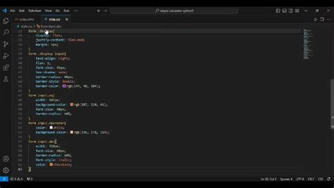 Srinidhi K On Linkedin Simplecalculator Systemtron Coding Html Css Projects Internship