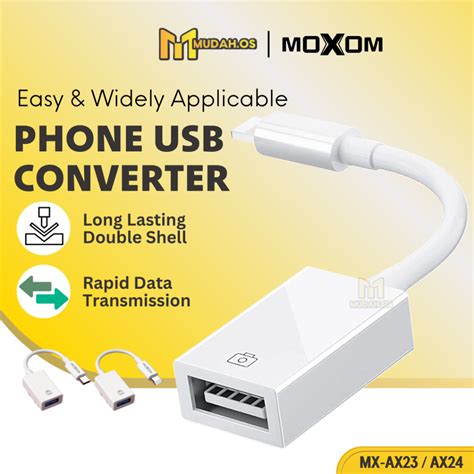 Moxom Otg Usb Type C Usb Adapter Otg Type C Pendrive Adapter Type C Mdax Mdax Otg Pendrive